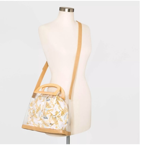 wild fable | Bags | Wild Fable Jelly Medium Clear Tote Handbag | Poshmark